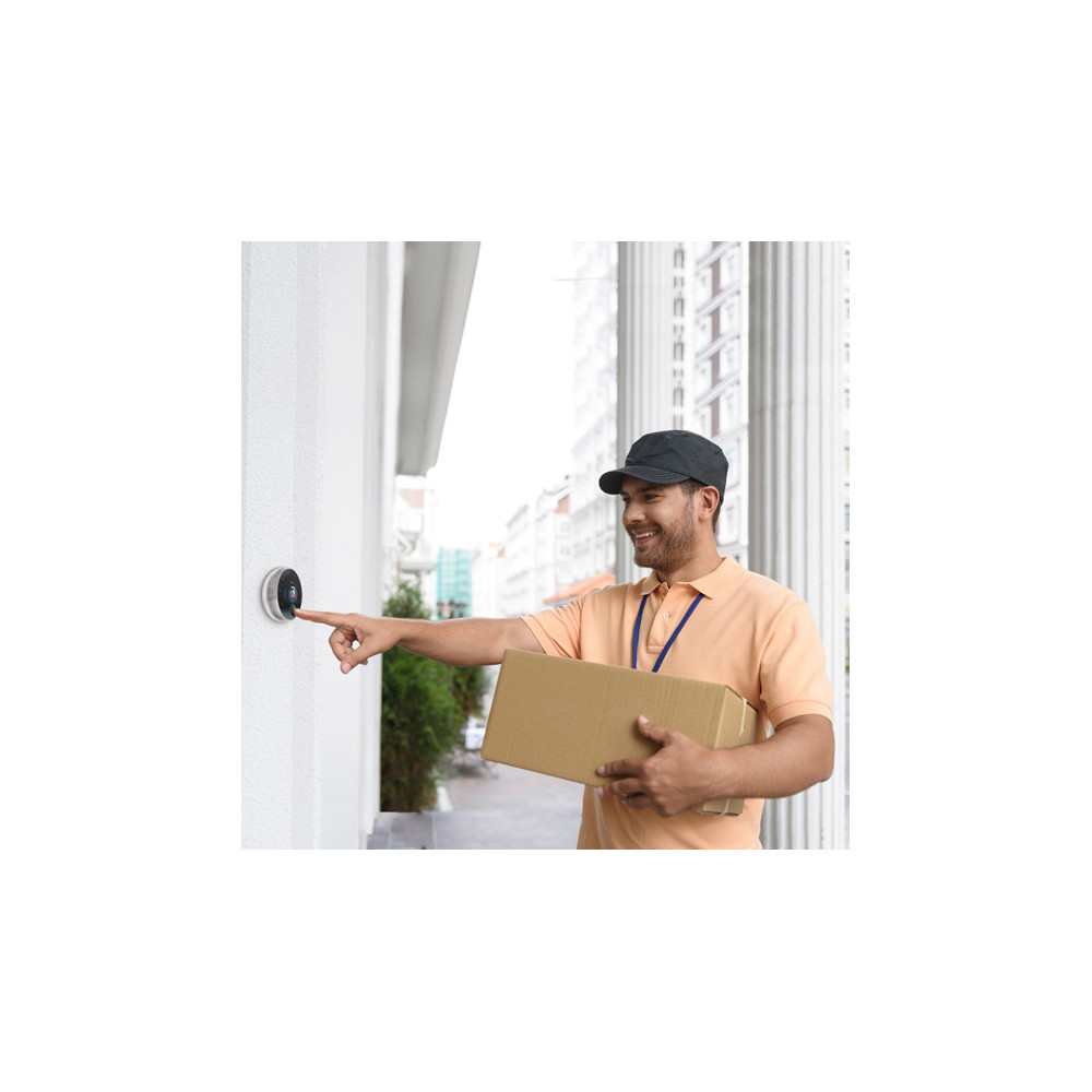 Portier interphone vidéo connecté WiFi / Ethernet - Fibaro Intercom ...