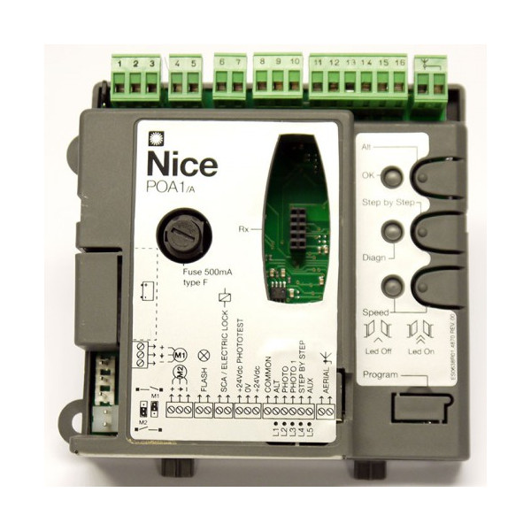 Logique de commande - NICE POA1 - Accessoires de portail - Dom Automatismes