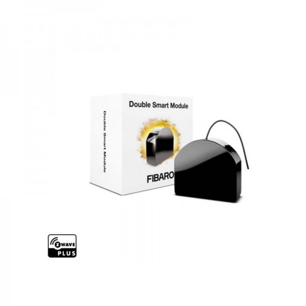 Micromodule Z-Wave+ - Double Smart Module FGS-224 - FIBARO - Domotique et maison connectée - Dom ...