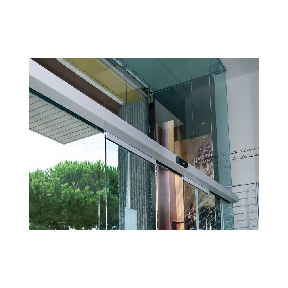 Porte piétonne coulissante automatique - A1000 - FAAC - Motorisation ...