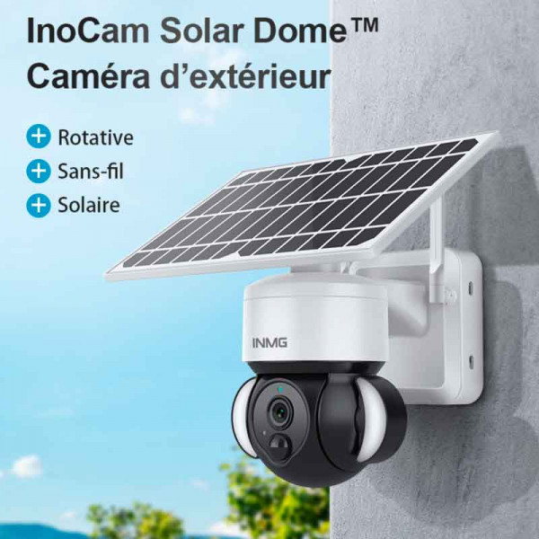 INOMEGA InoCam Solar Dome - Accueil - Dom Automatismes